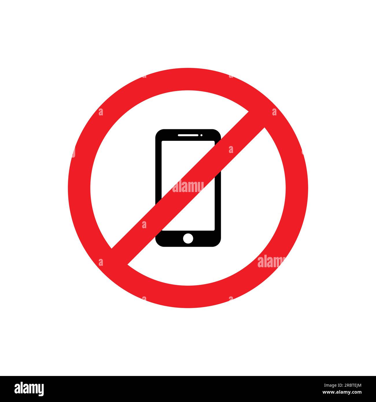no phones smartphones allowed permitted sign symbol simple classic ...