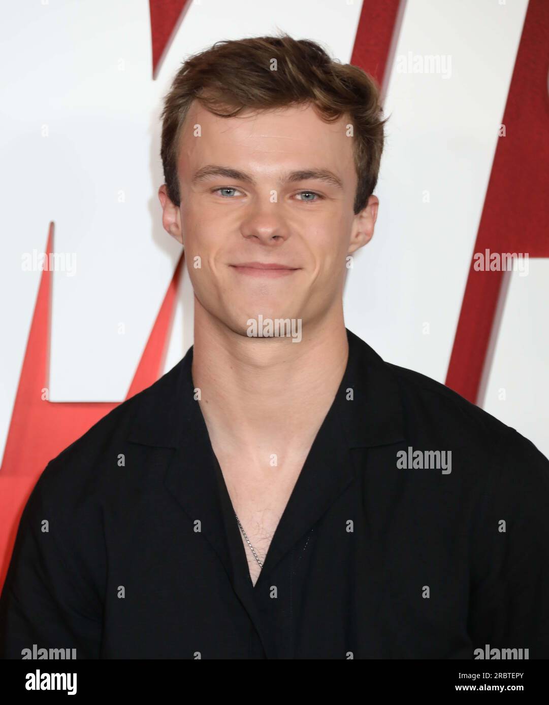 July 10, 2023, New York City, New York, USA: Actor NICHOLAS HAMILTON ...