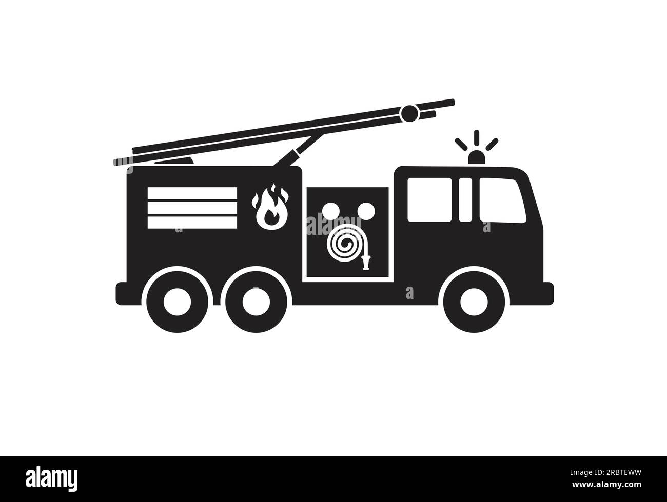 Silhouette De Pompier