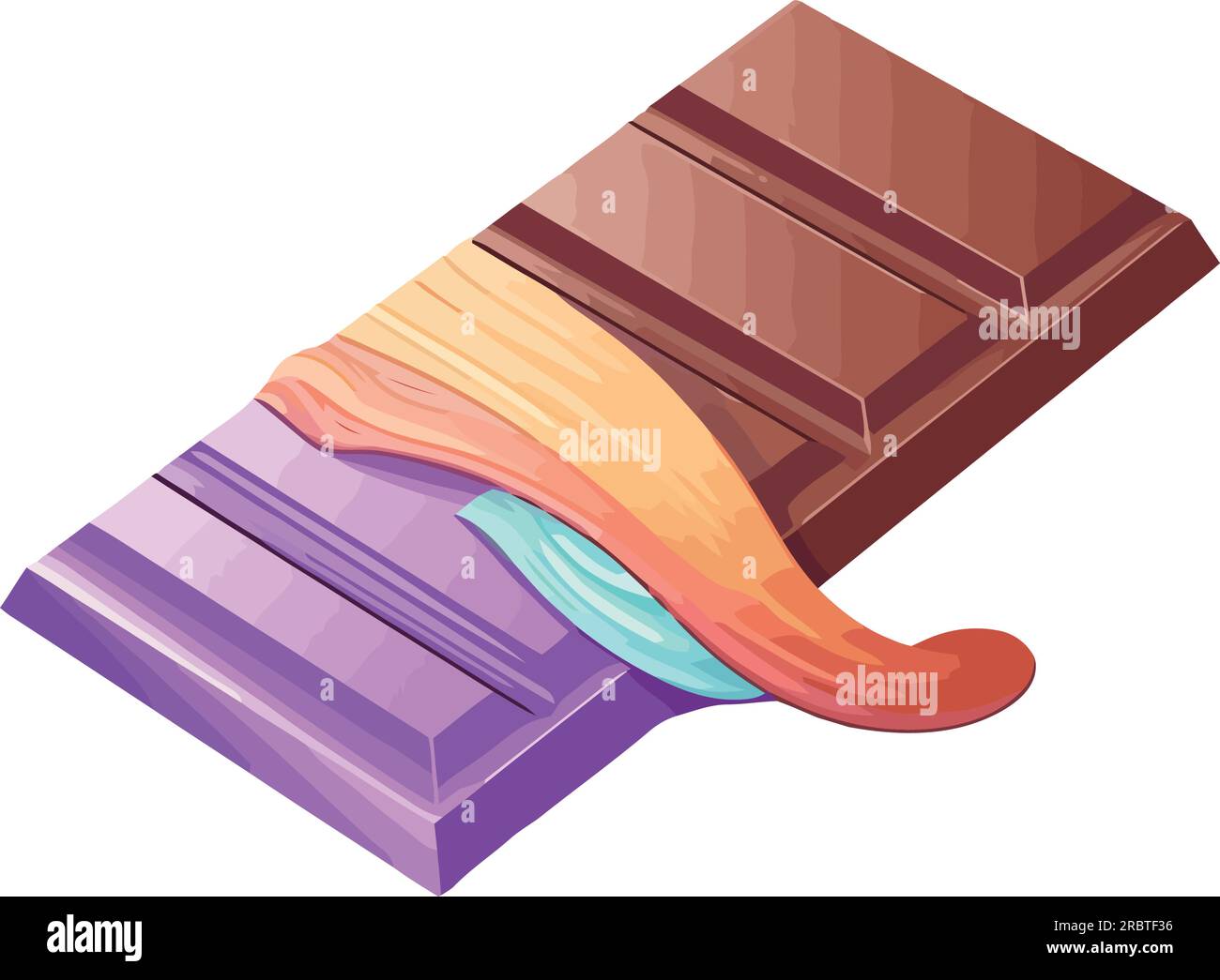chocolate packaging dessert design Stock Vector Image & Art - Alamy