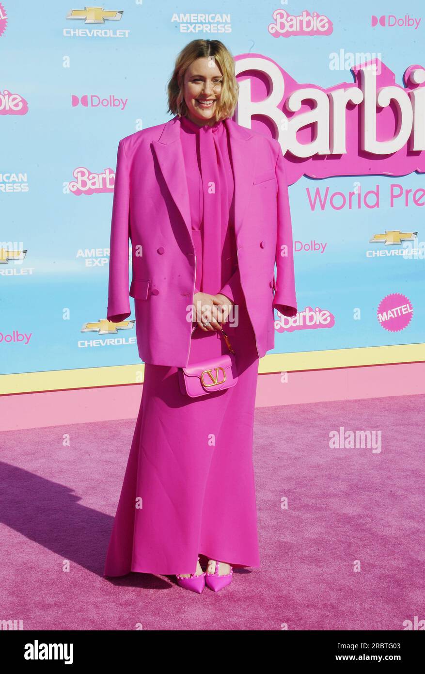 Los Angeles, California, USA. 09th July, 2023. Director/Writer/EP Greta ...