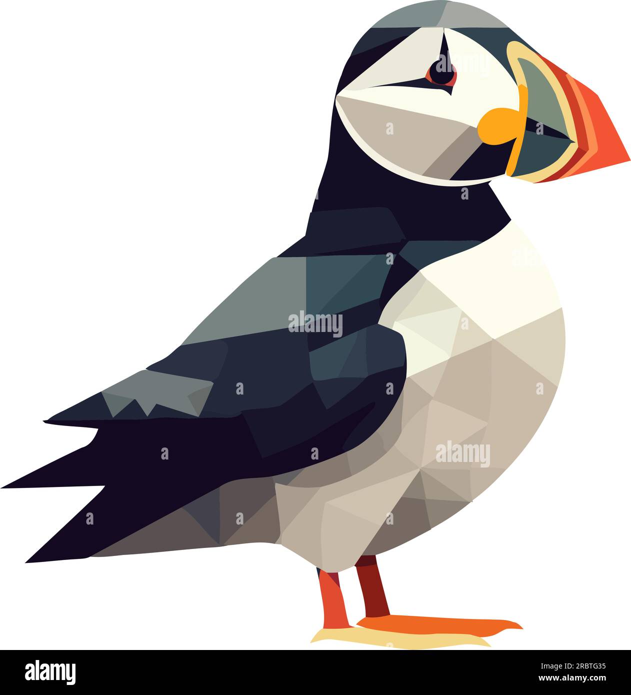 Puffin island Stock Vector Images - Alamy