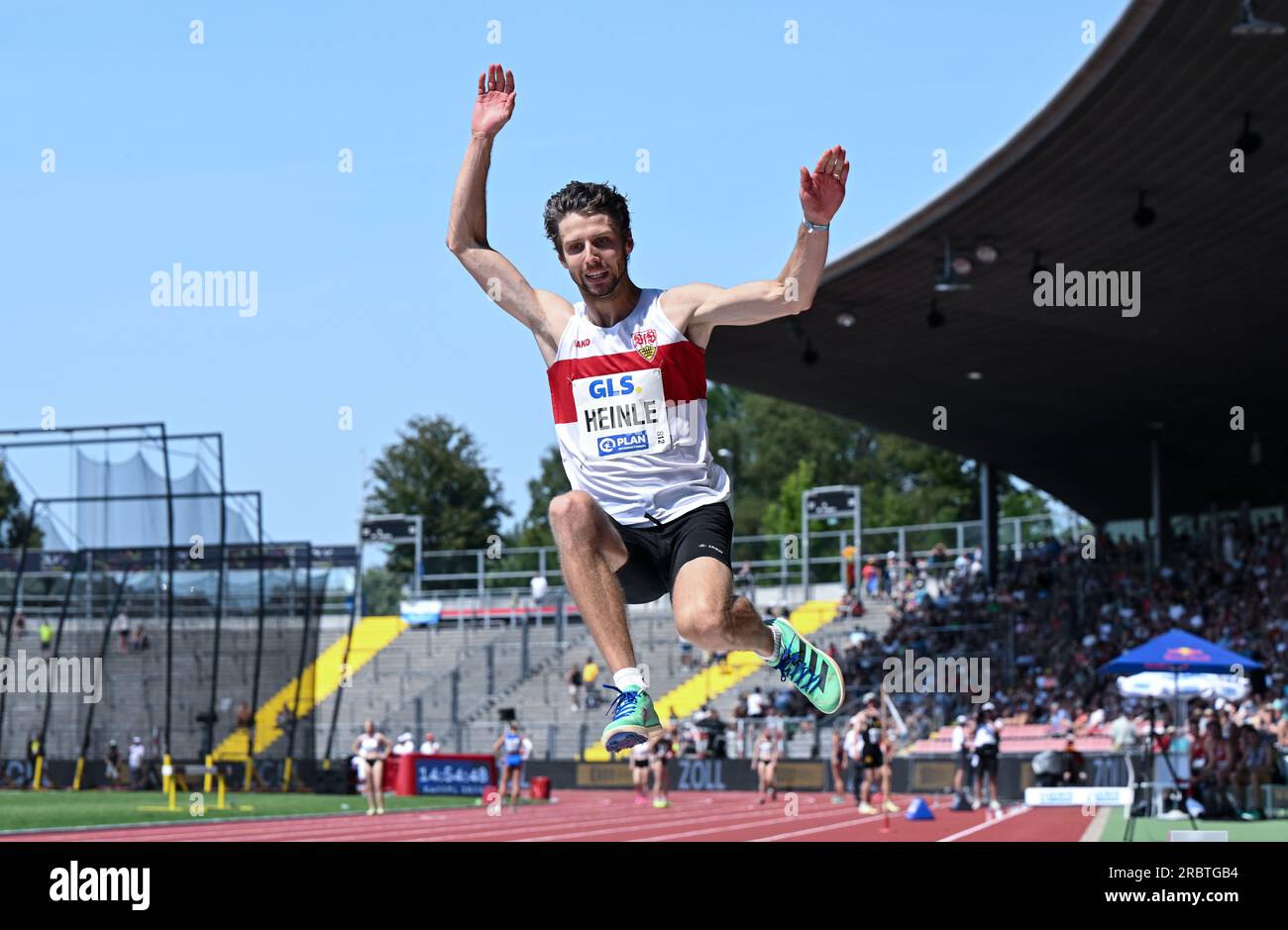 Kassel, Germany. 09th July, 2023. Athletics: German Championships at ...