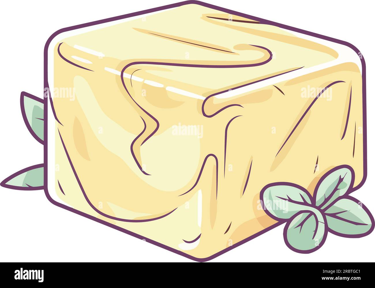 Cheese stack, white background Stock Vector Images - Alamy