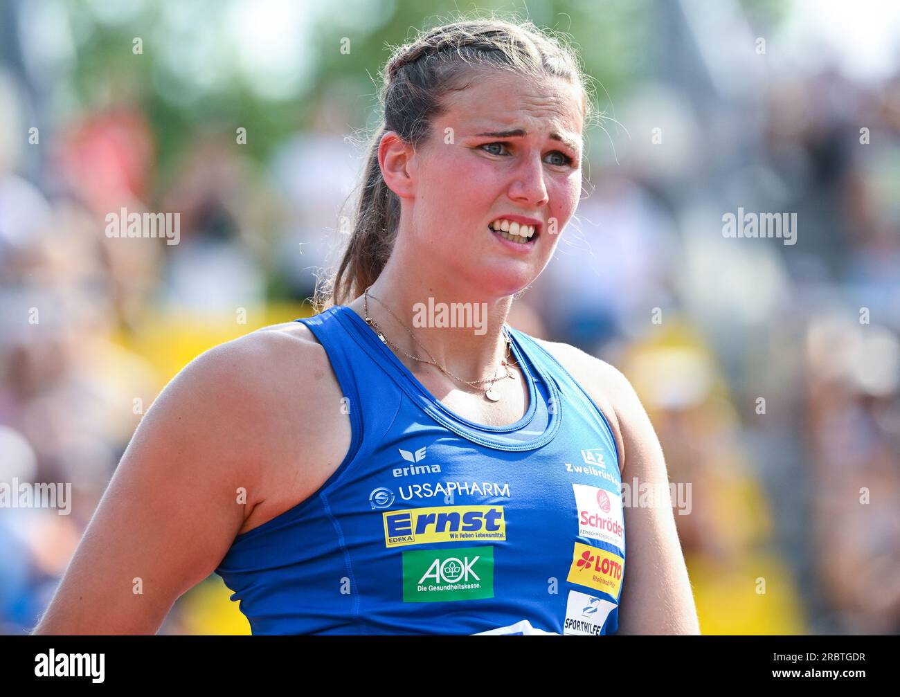 Kassel, Germany. 09th July, 2023. Athletics: German Championships in ...