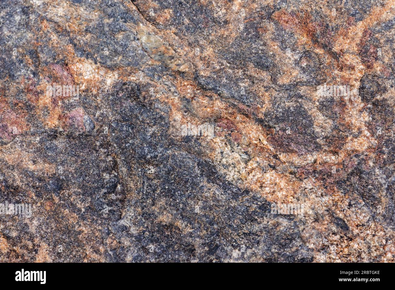 Natural red gray granite, stone pattern, background photo texture Stock ...