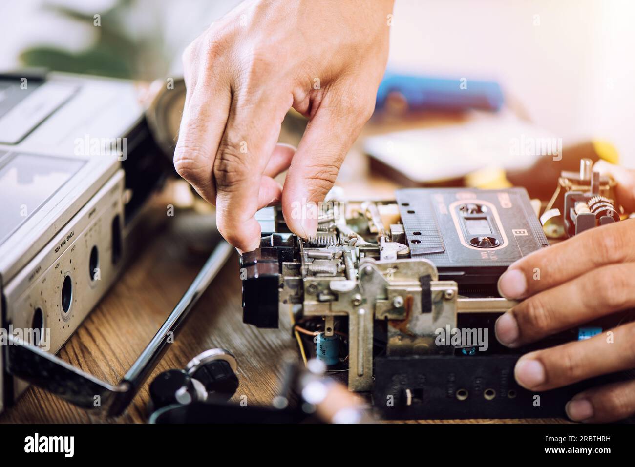 Old analog multimeter hi-res stock photography and images - Alamy