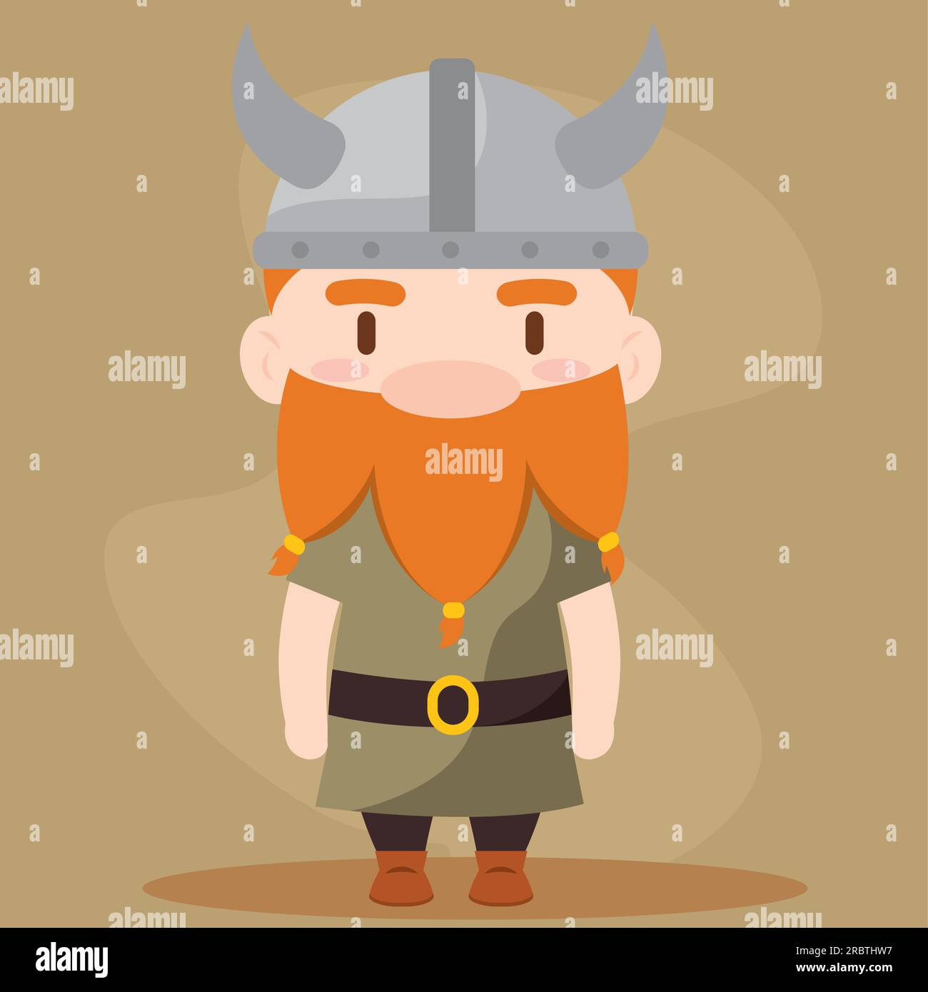Isolated cute male viking character Vector Stock Vector Image & Art - Alamy