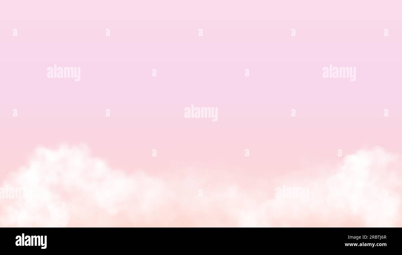 Soft pink sky Stock Vector Images - Alamy