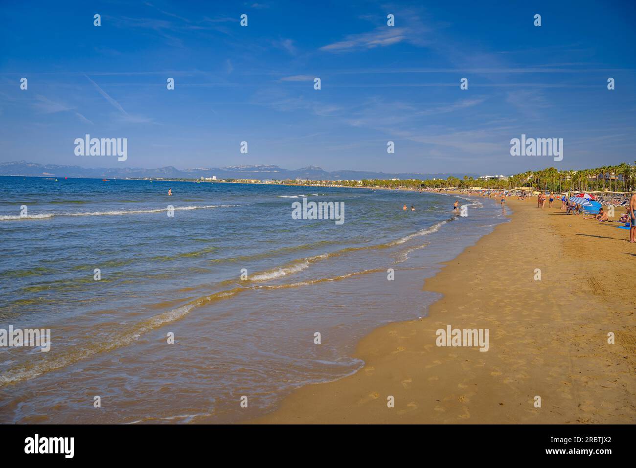 Playa de levante beach in salou hi-res stock photography and images - Alamy