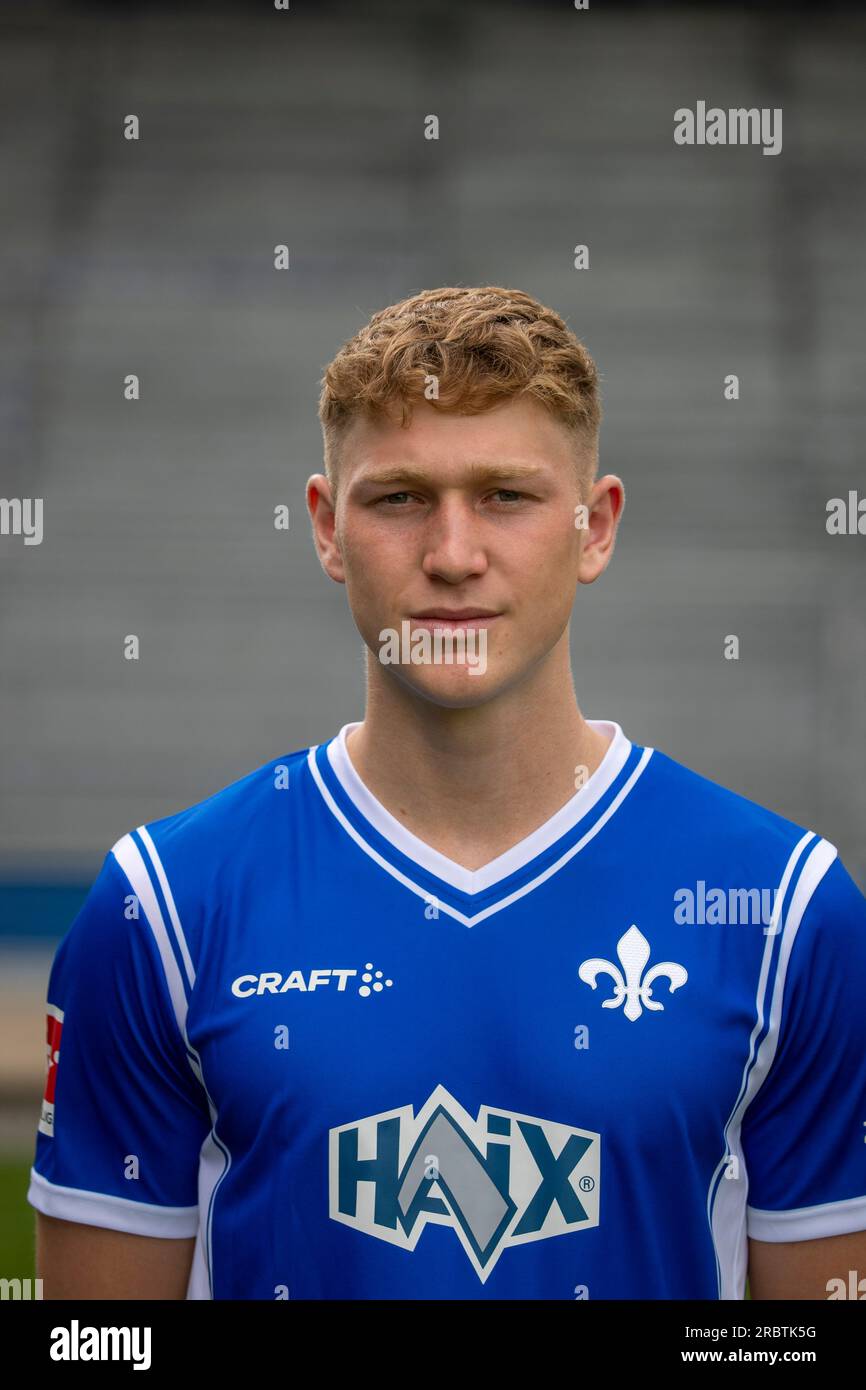 Darmstadt, Germany. 10th July, 2023. The player Clemens Riedel with the ...