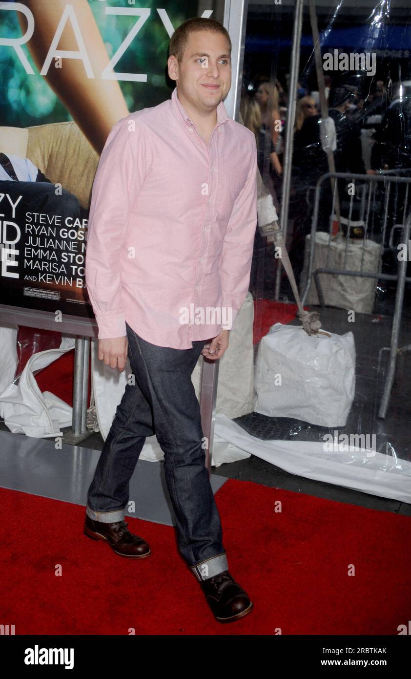 NEW YORK, NY - JULY 19: Jonah Hill attends the 'Crazy, Stupid, Love ...