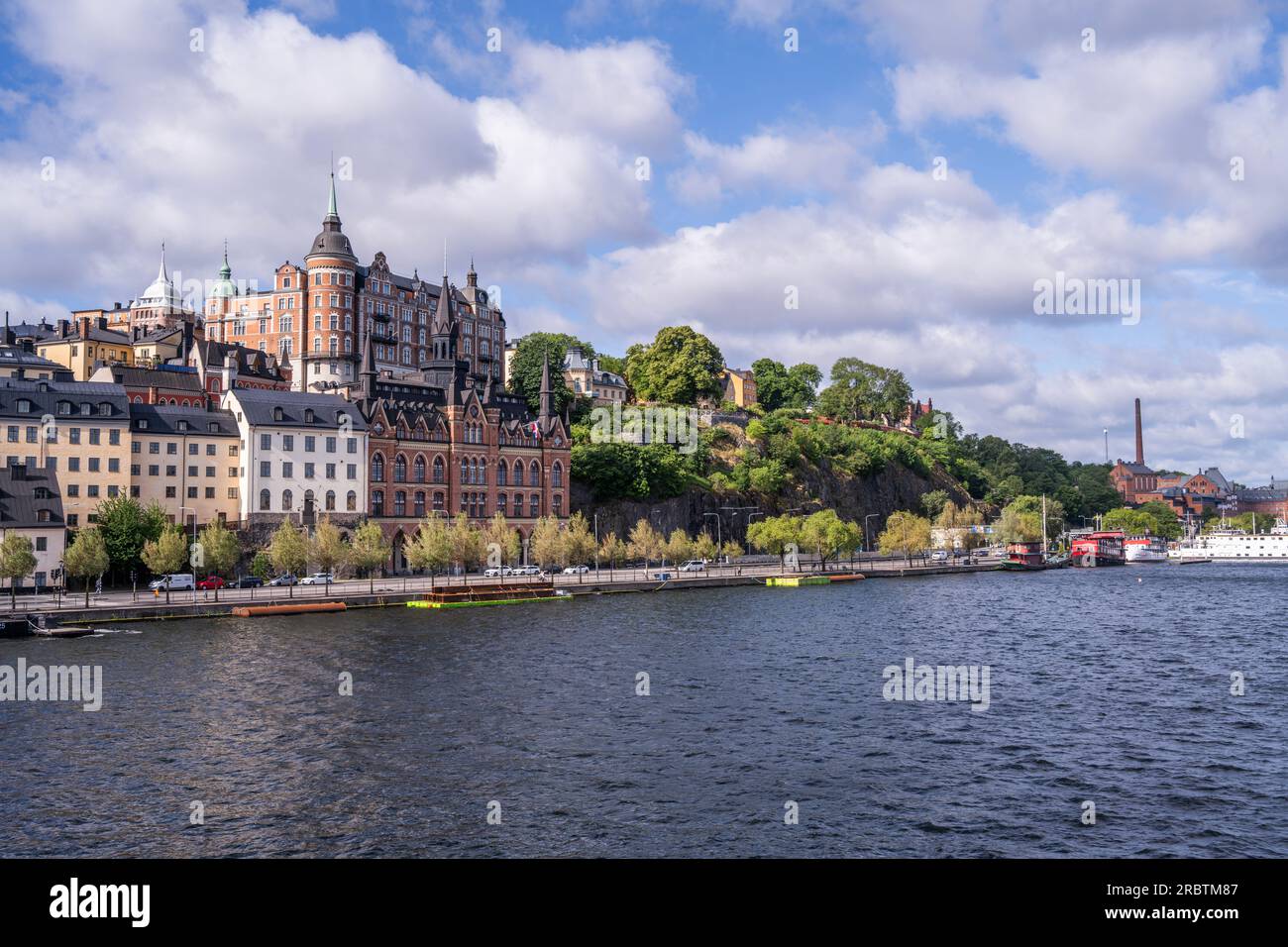 View towards Södermalm Island Stock Photo - Alamy