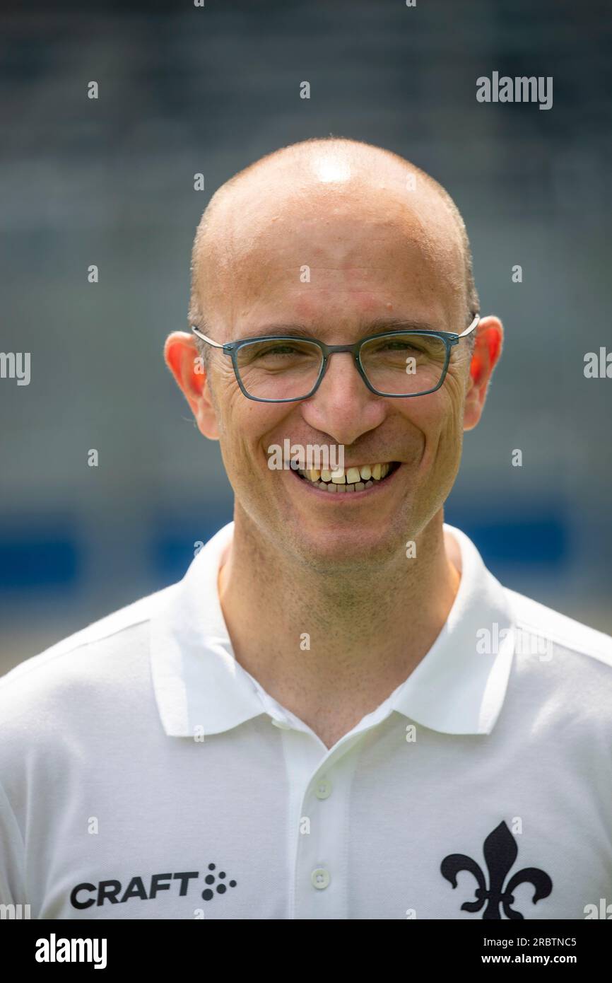 Darmstadt, Germany. 10th July, 2023. Team doctor Dr. Alexander Lesch of ...