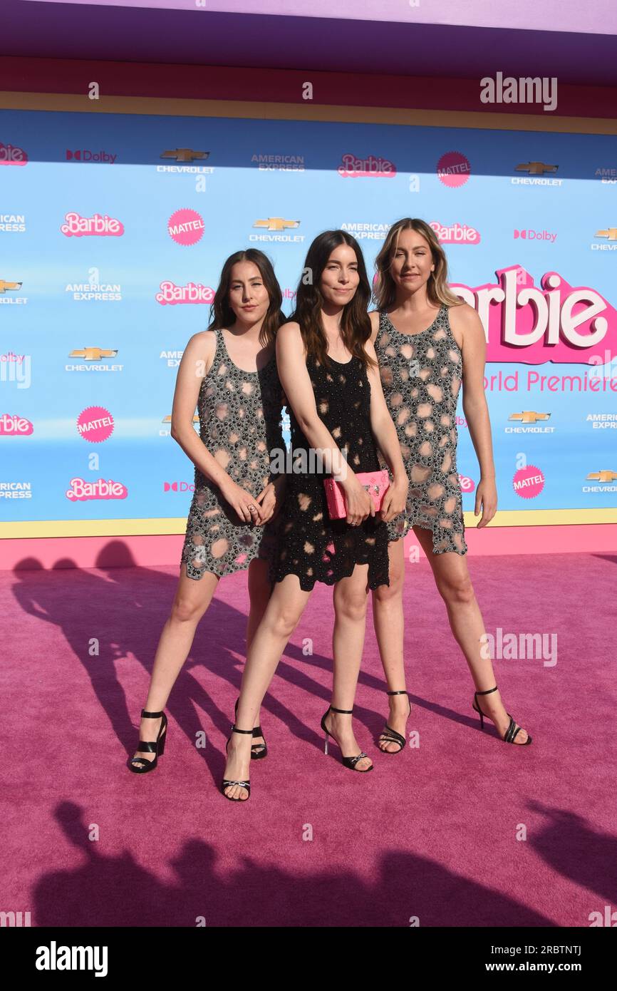 Los Angeles, California, USA 9th July 2023 Singers Haim attends Warner ...