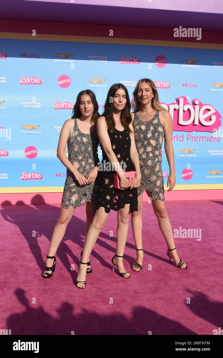 Los Angeles, California, USA 9th July 2023 Singers Haim attends Warner ...