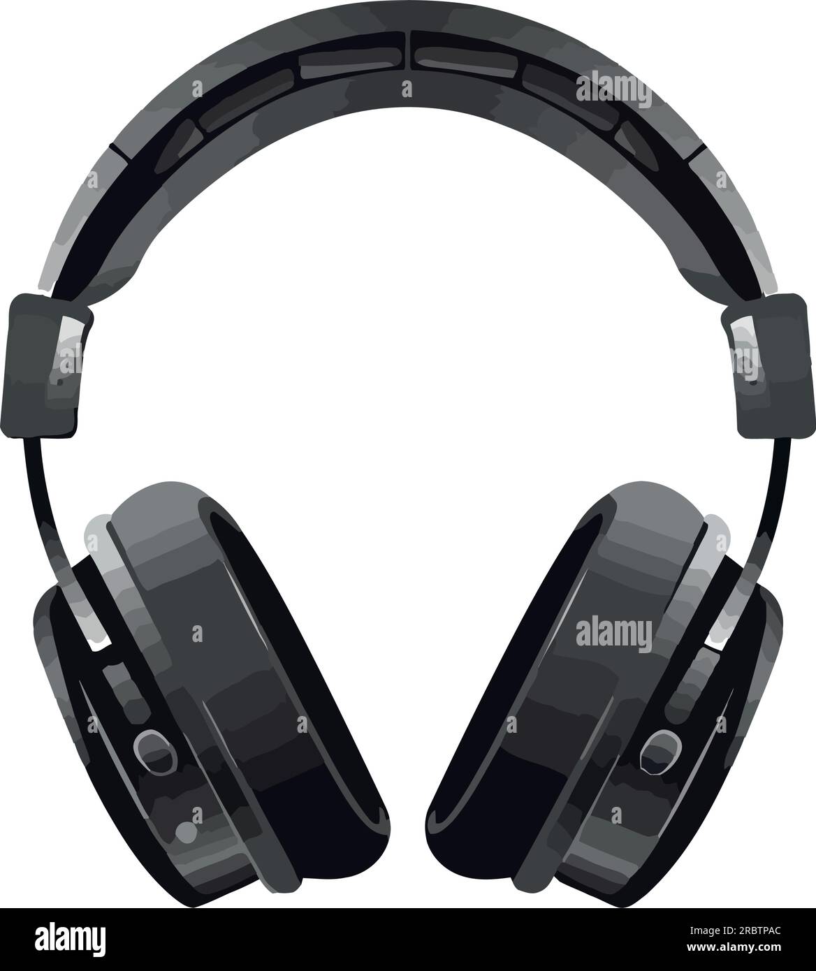 Modern headphones vector Stock Vector Image & Art - Alamy