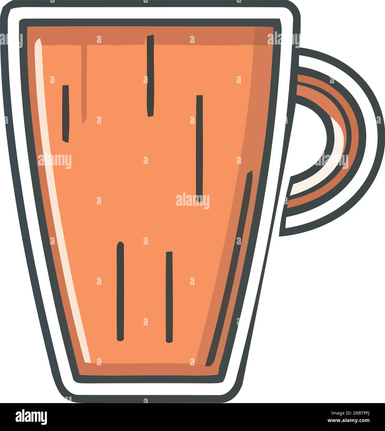 Coffee mug design illustration Stock Vector Image & Art - Alamy