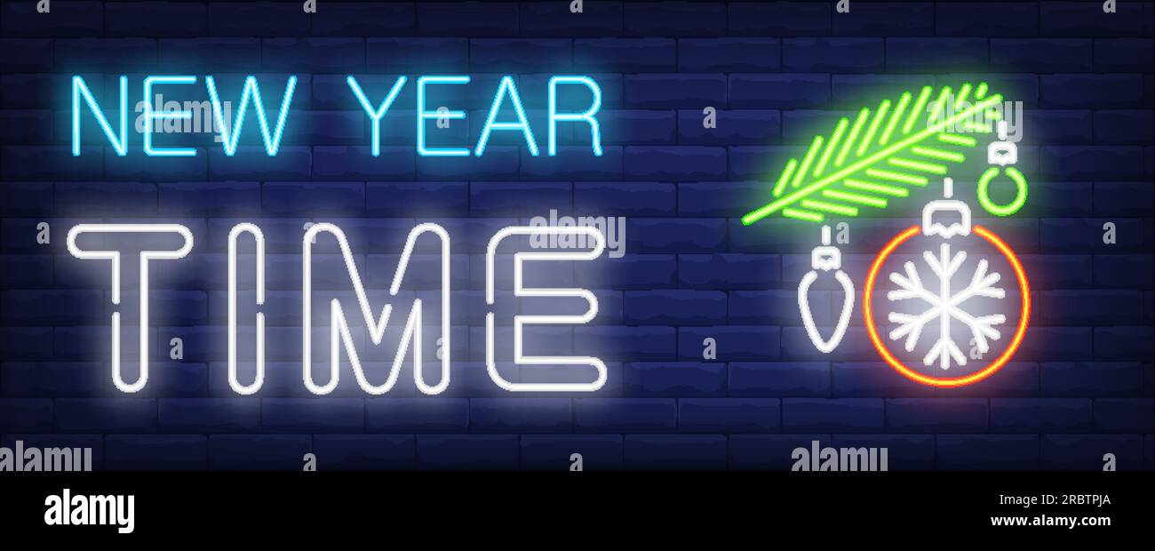 New electric signage Stock Vector Images - Alamy