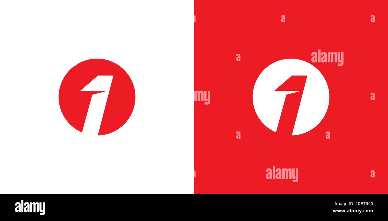 Modern and strong number 1 logo design Stock Vector Image & Art - Alamy Modern and strong number 1 logo design Stock Vector Image & Art - Alamy