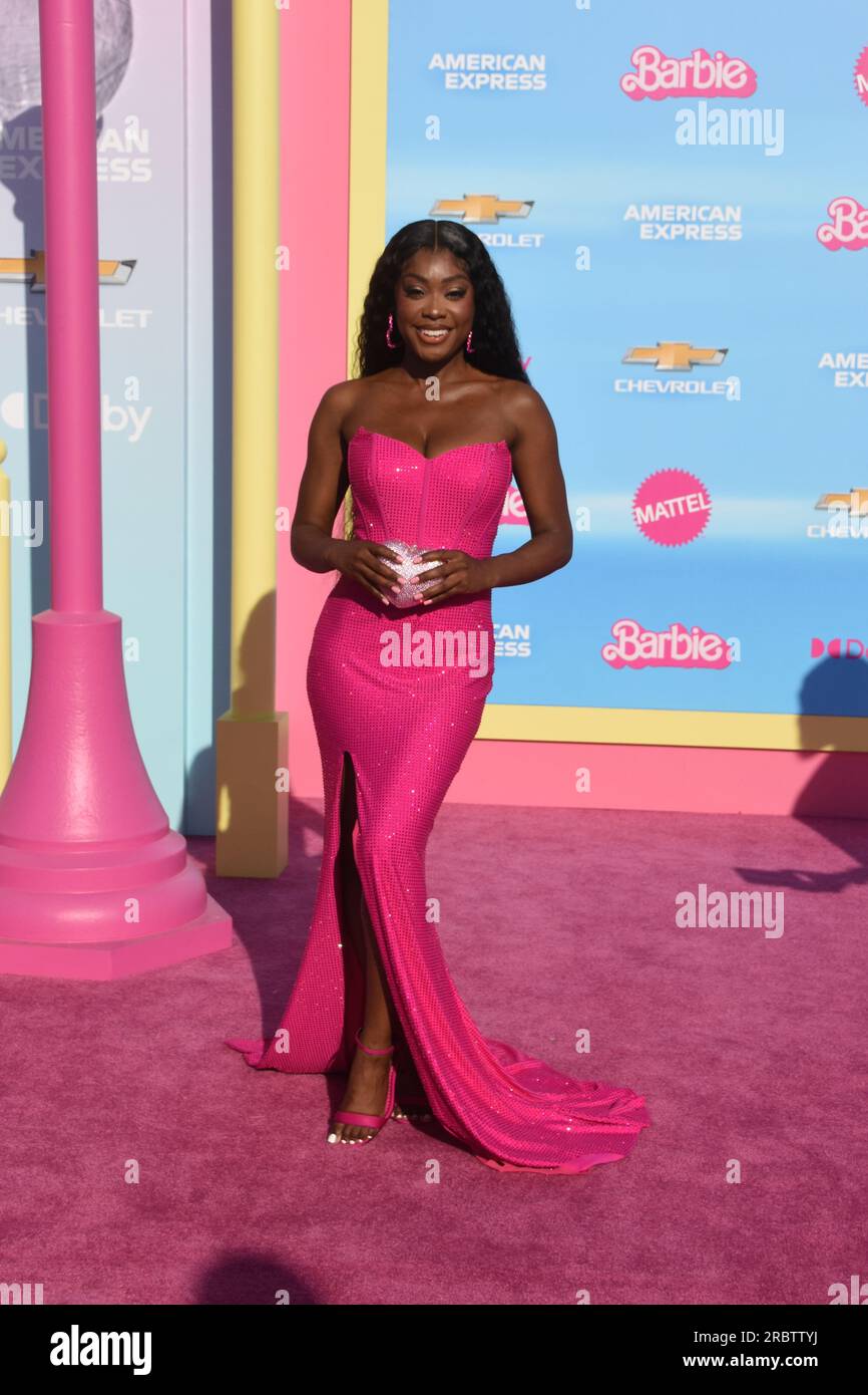 Los Angeles, California, USA 9th July 2023 Content Creator Yahoo Coleman attends Warner Bros ...