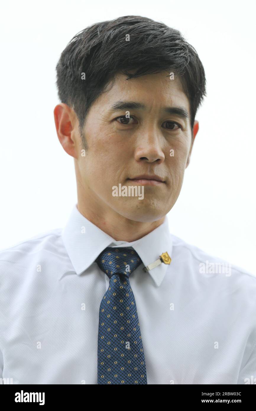 Trainer Jockey Takashi Saito won the Procyon Stakes at at Chukyo ...