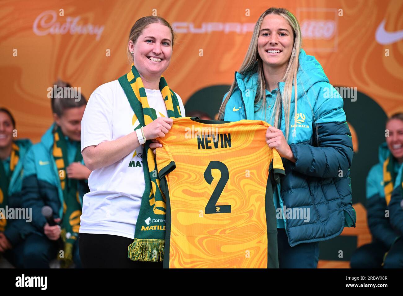 Melbourne, Australia. 11th July, 2023. Courtney Nevin (right) during ...