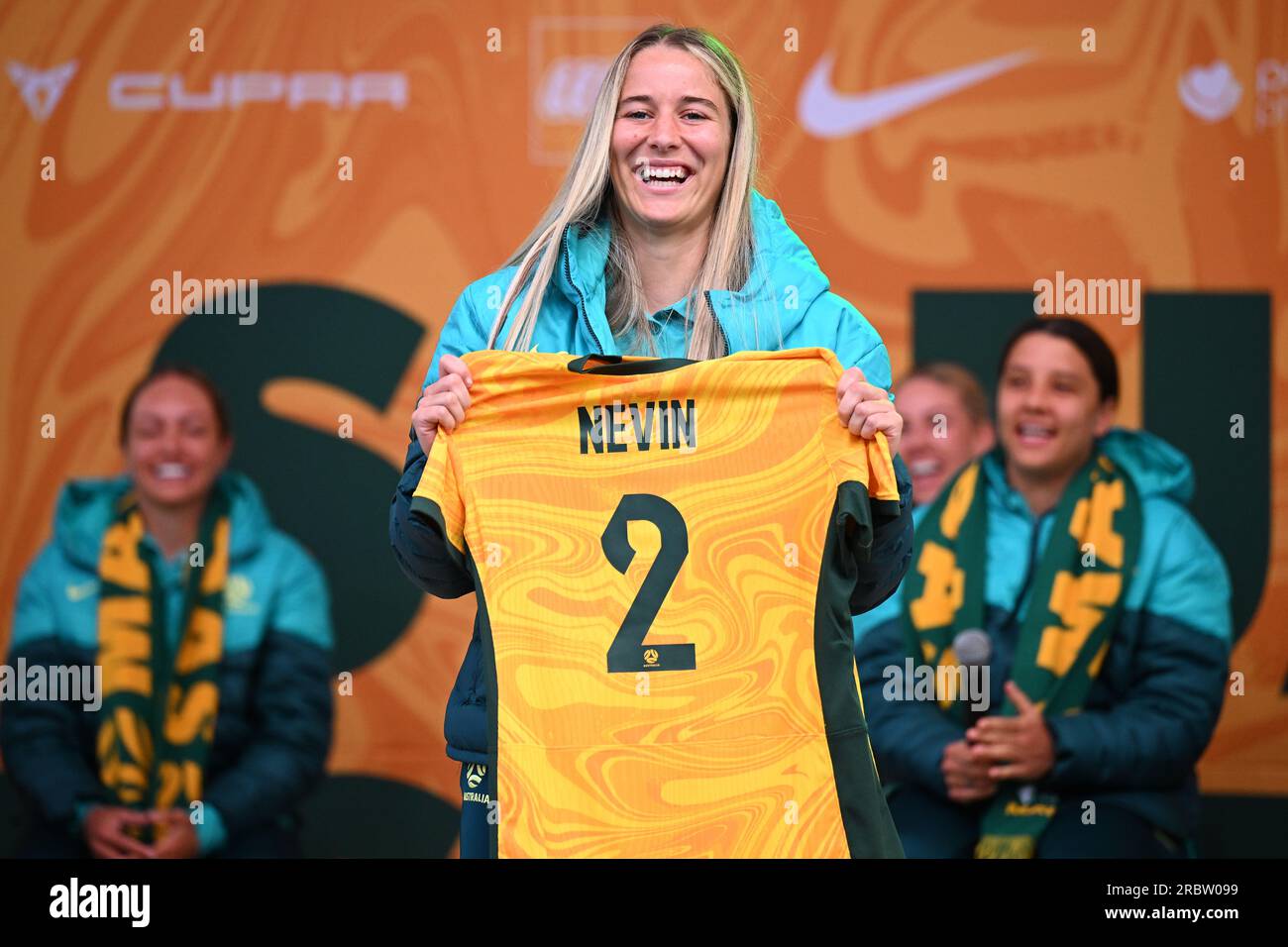 Melbourne, Australia. 11th July, 2023. Courtney Nevin during Australia ...