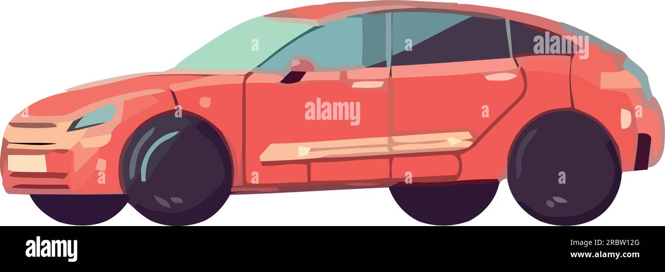 red luxury car vector Stock Vector Image & Art - Alamy