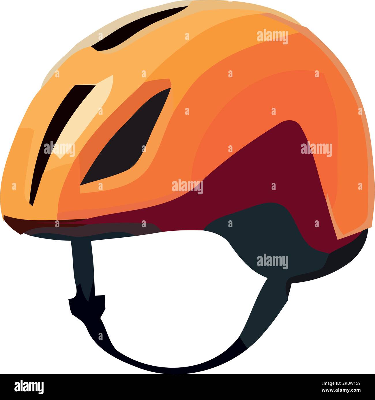 safety cycling helmet Stock Vector Image & Art - Alamy