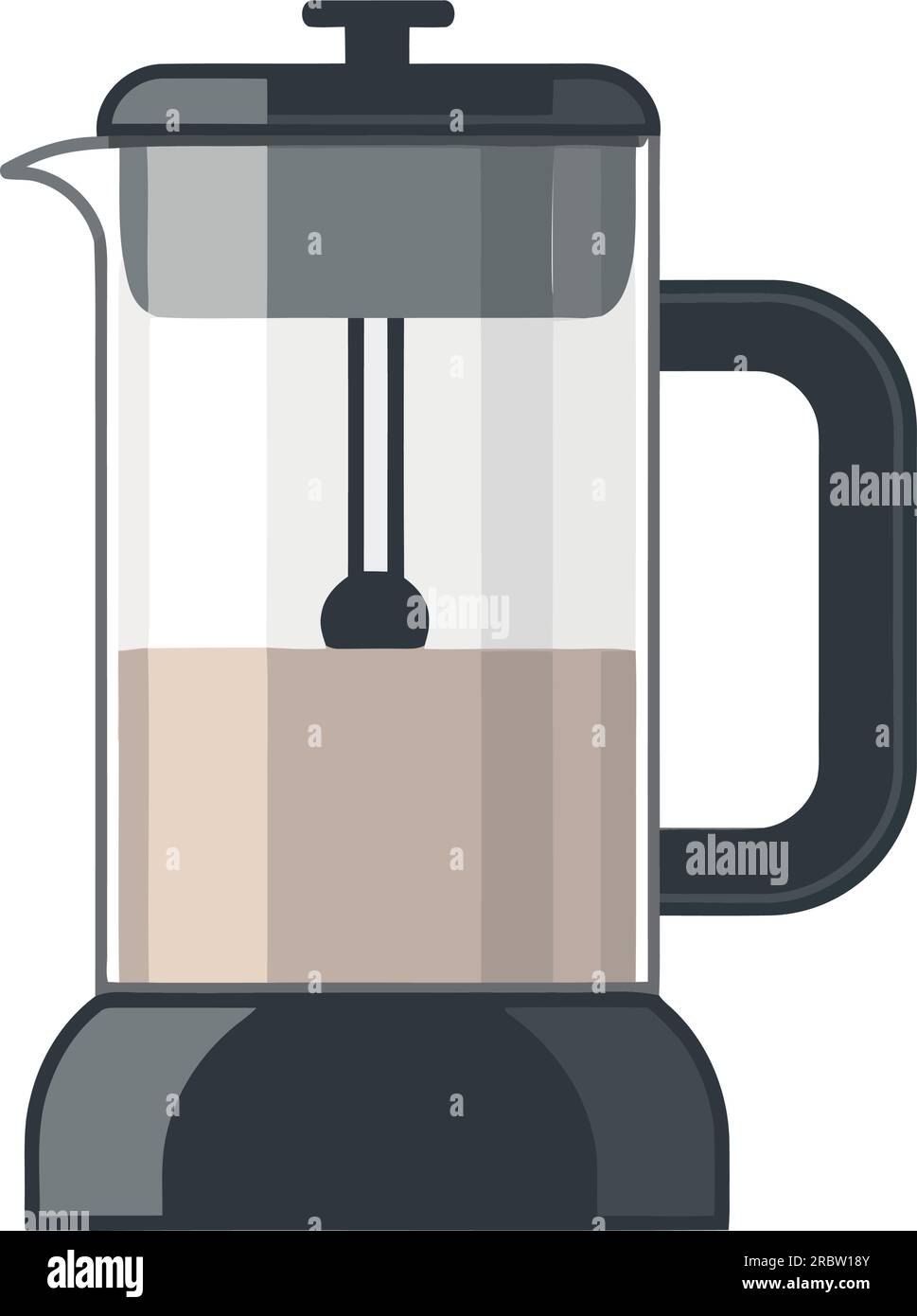 Modern coffee maker Stock Vector Image & Art - Alamy