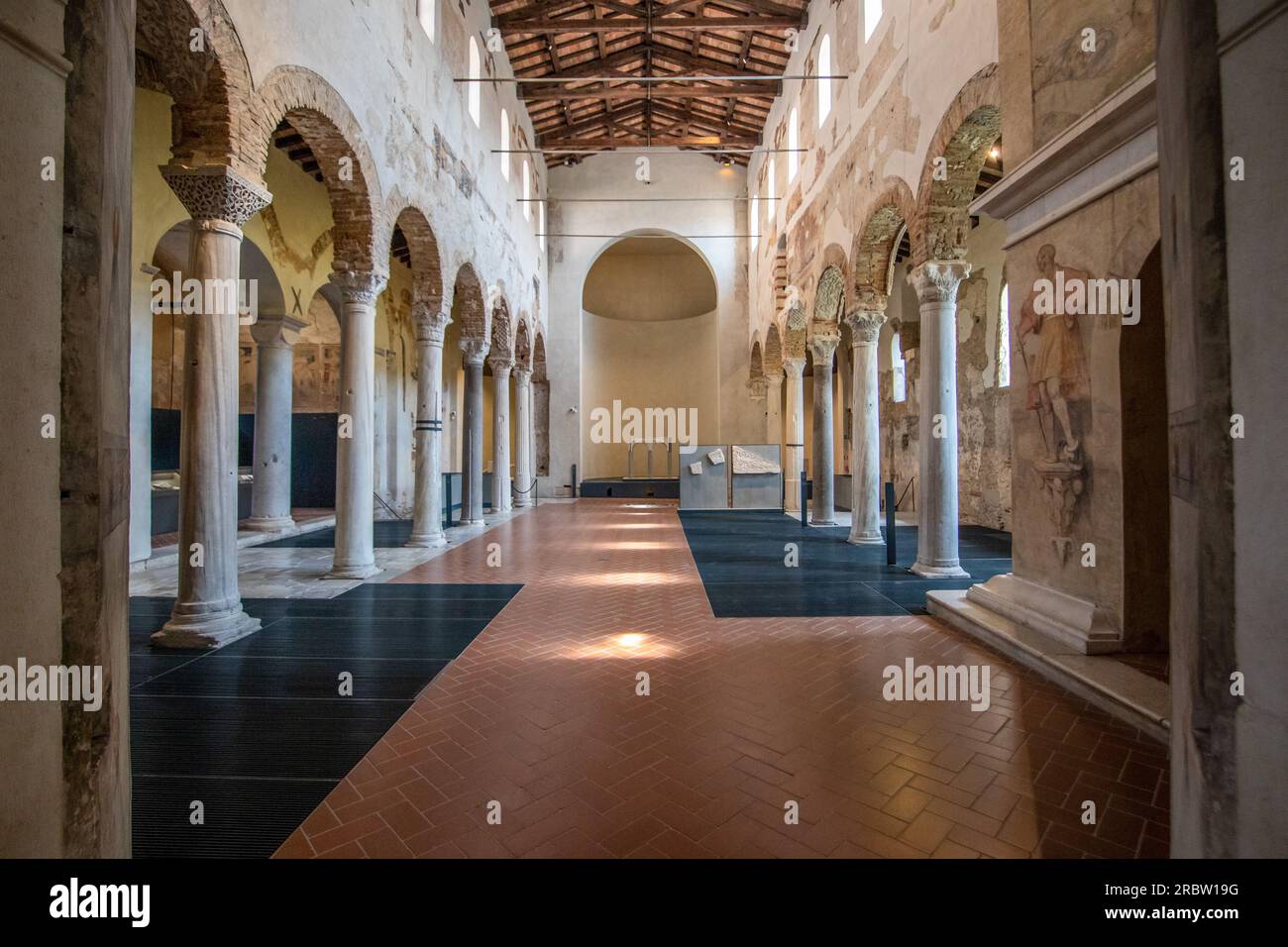 A Unesco World Heritage site, San Salvatore monastery is a major ...