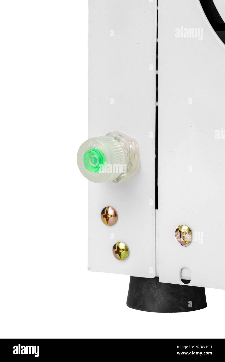 Back view of modern electric water cooler Stock Photo - Alamy