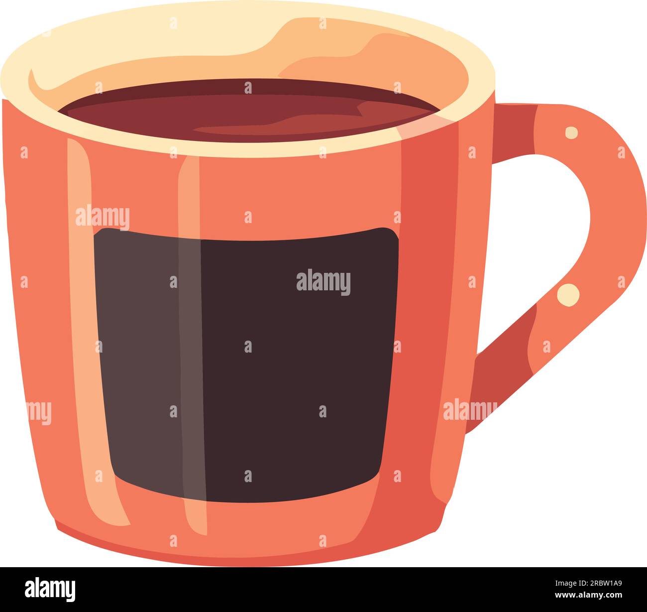coffee mug illustration Stock Vector Image & Art - Alamy