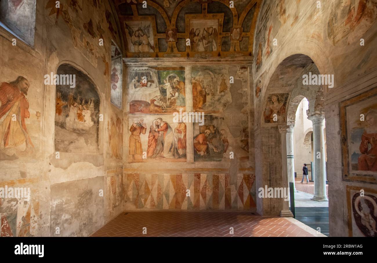 A Unesco World Heritage site, San Salvatore monastery is a major ...