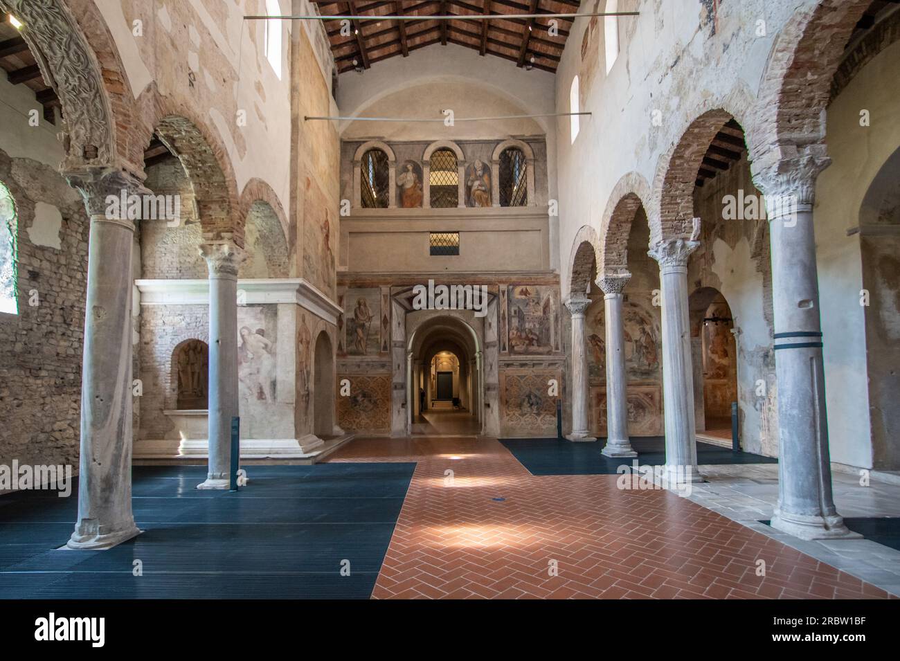 A Unesco World Heritage site, San Salvatore monastery is a major ...