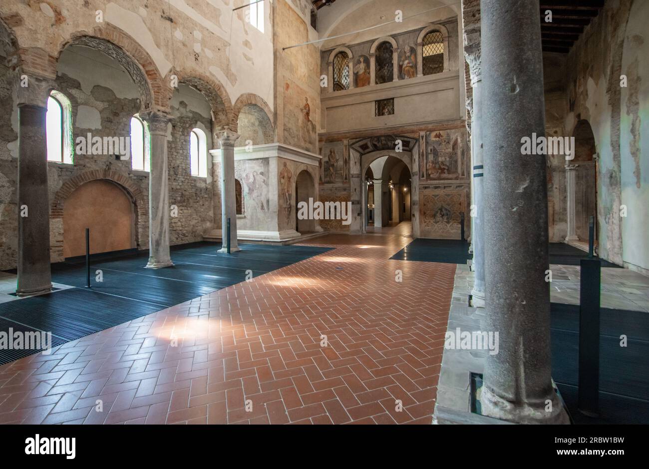 A Unesco World Heritage site, San Salvatore monastery is a major ...