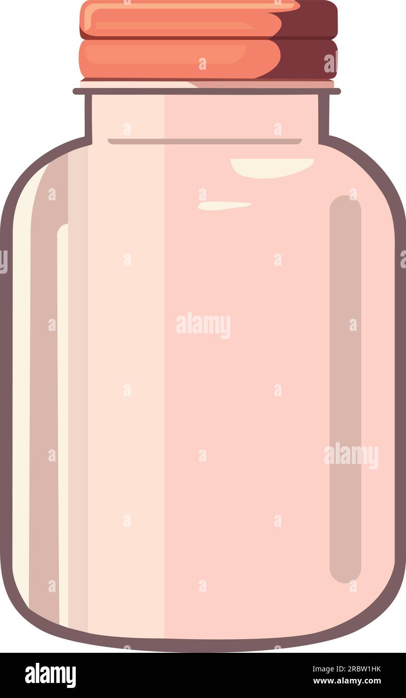 transparent jar illustration Stock Vector Image & Art - Alamy