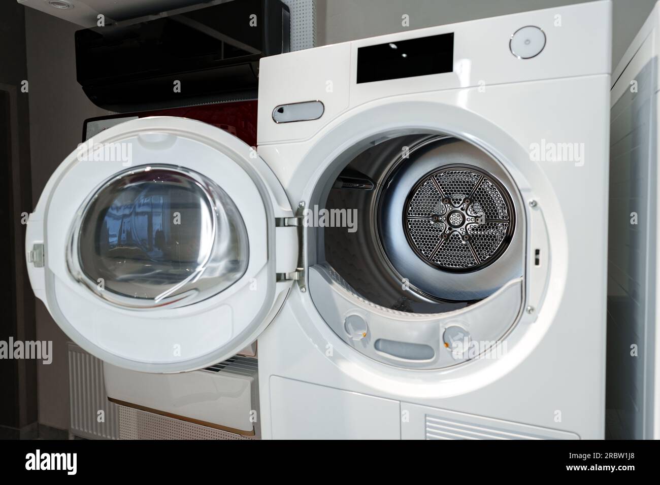 Washing machines and drying machines home appliance retail store ...