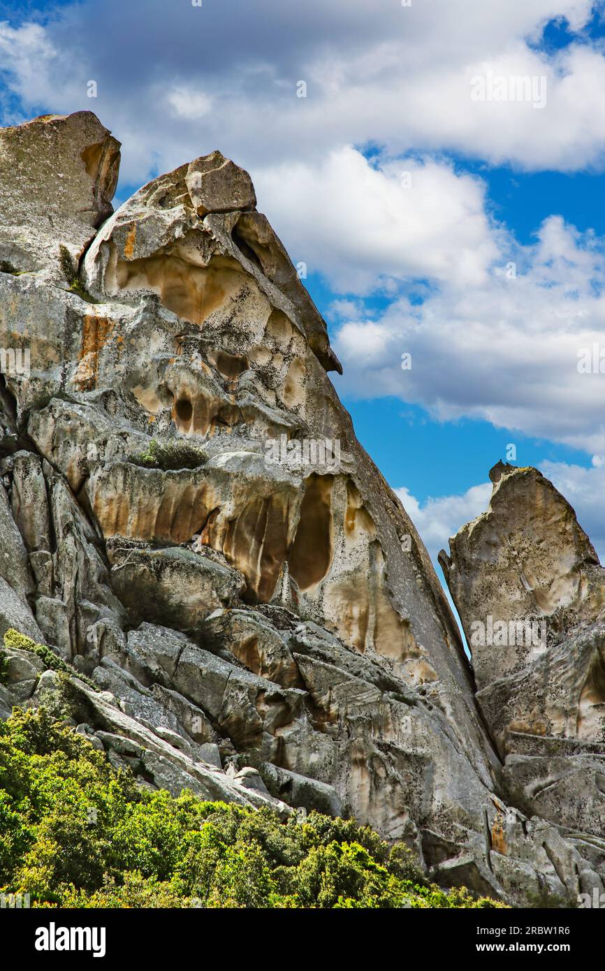 Landscape Granite rocks of Capo Testa, Italy, Sardinia, Santa Teresa di ...