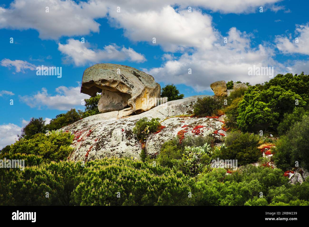 Landscape Granite rocks of Capo Testa, Italy, Sardinia, Santa Teresa di ...
