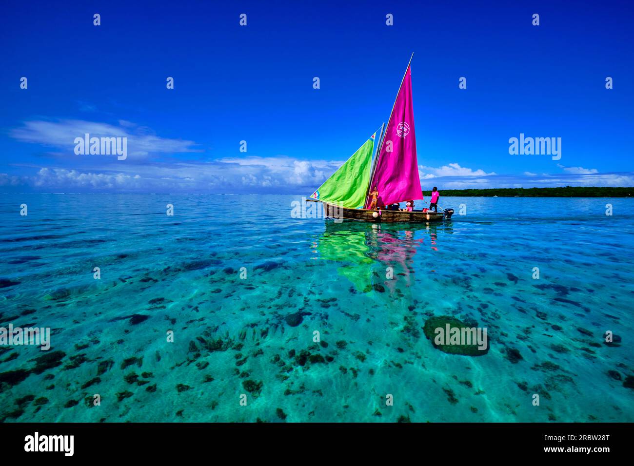 Mauritius, Grand Port district, Old Grand Port, Grand Port bay ...