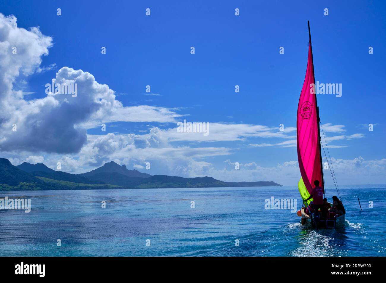 Mauritius, Grand Port district, Old Grand Port, Grand Port bay ...