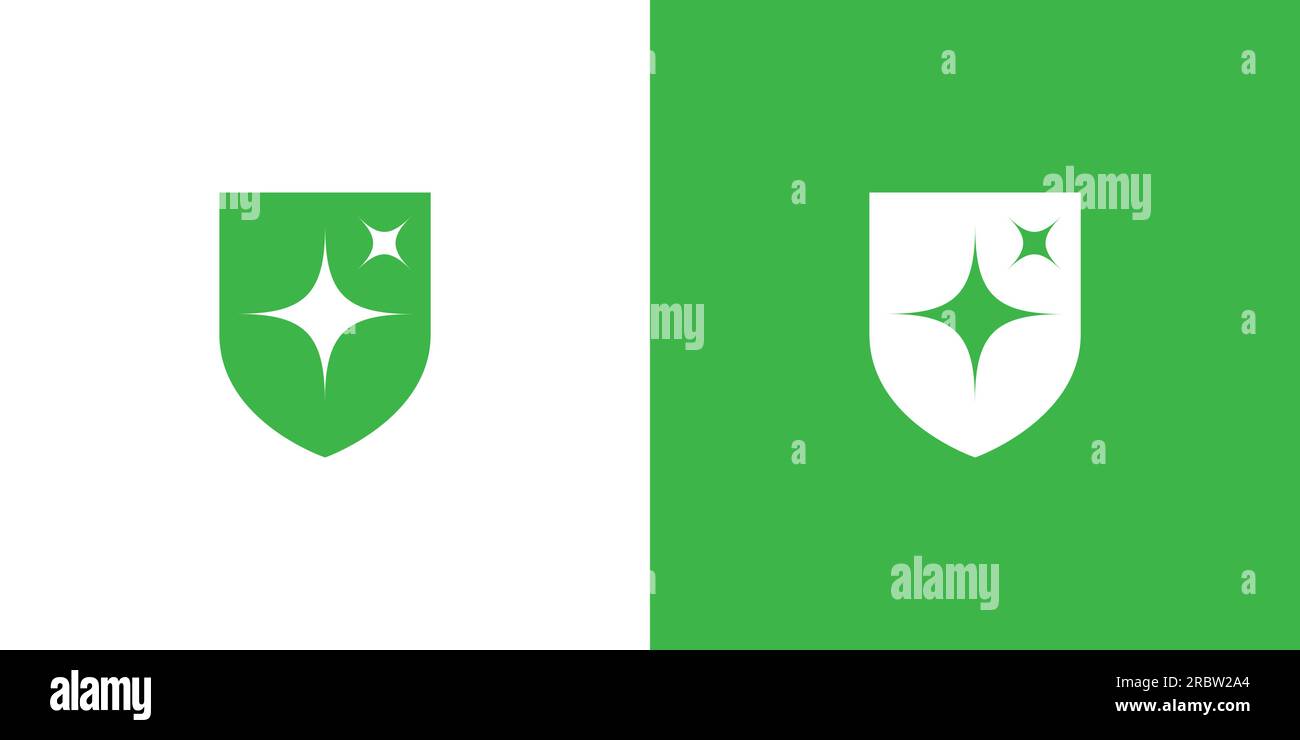 Hygiene shield logo design unique and modern Stock Vector Image & Art ...