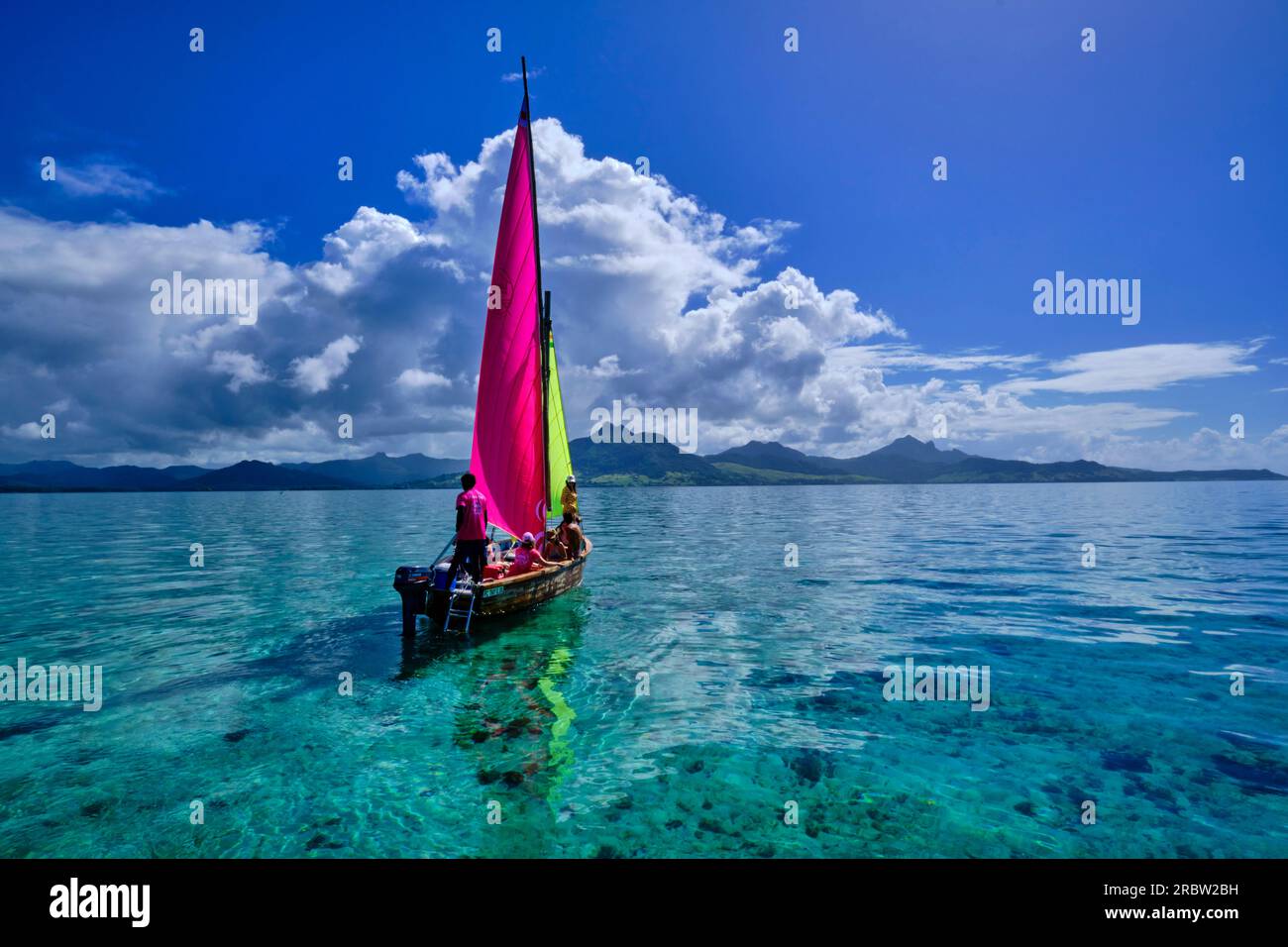 Mauritius, Grand Port district, Old Grand Port, Grand Port bay ...