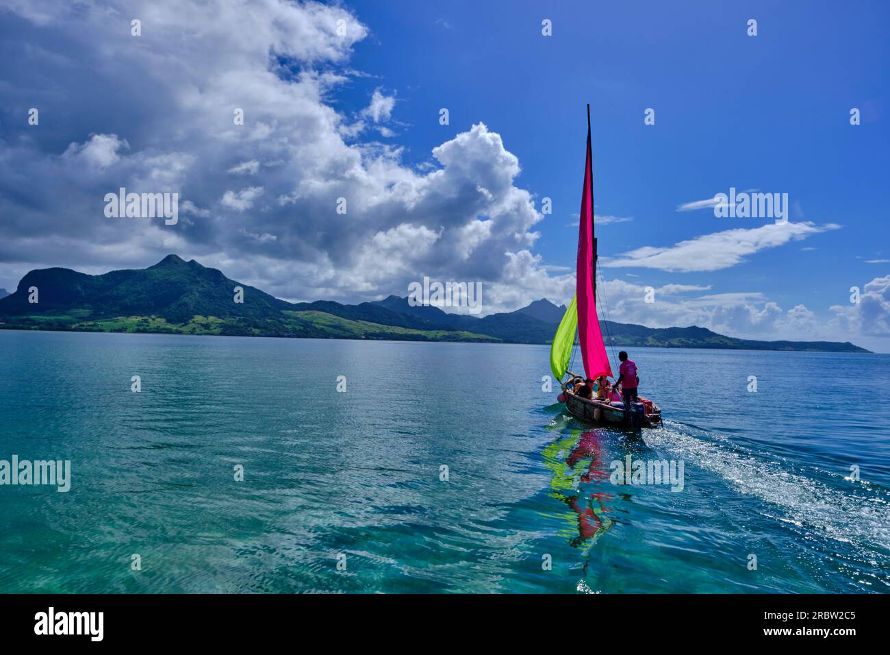 Mauritius, Grand Port district, Old Grand Port, Grand Port bay ...