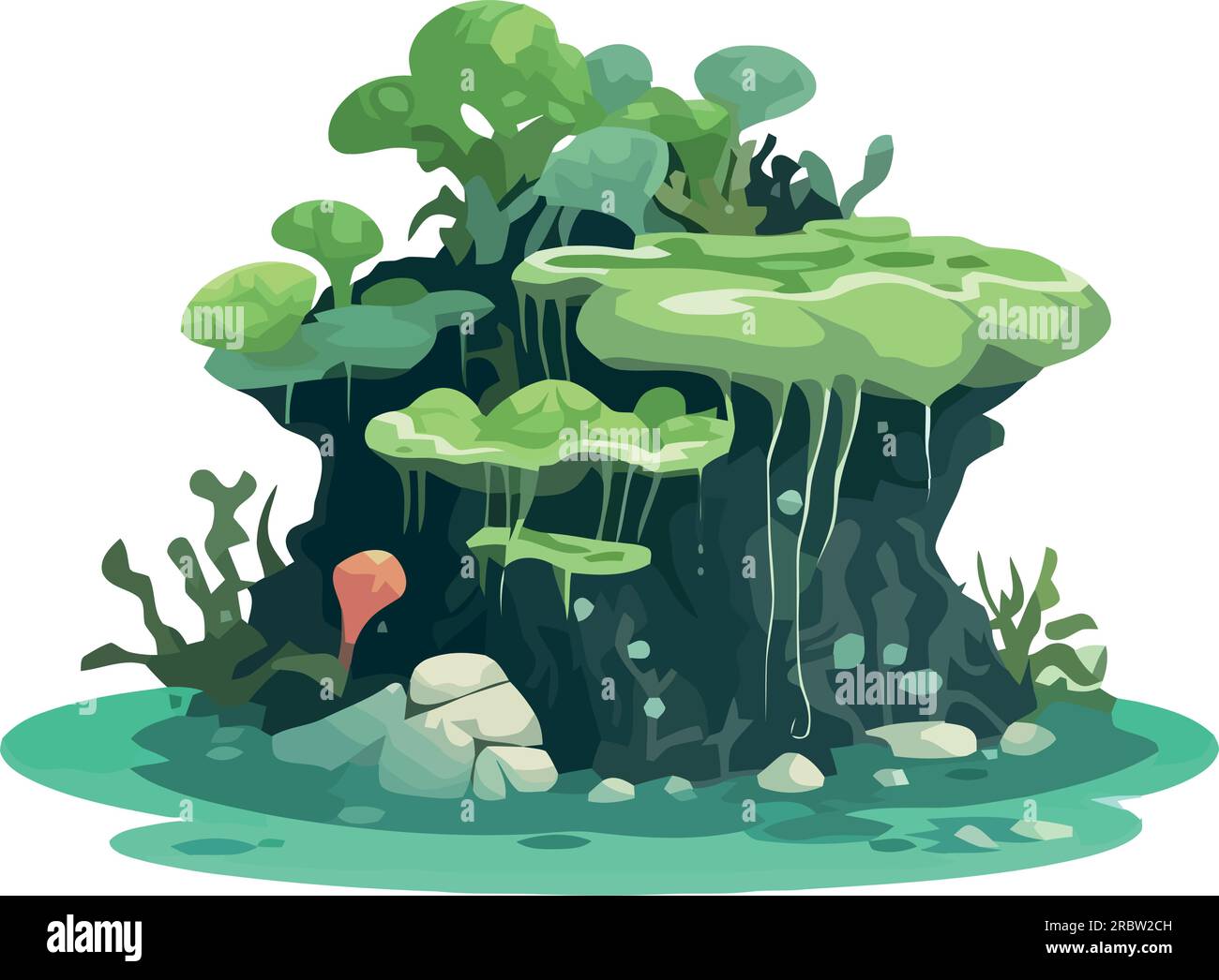 Underwater grass forest seaweed hi-res stock photography and images - Alamy