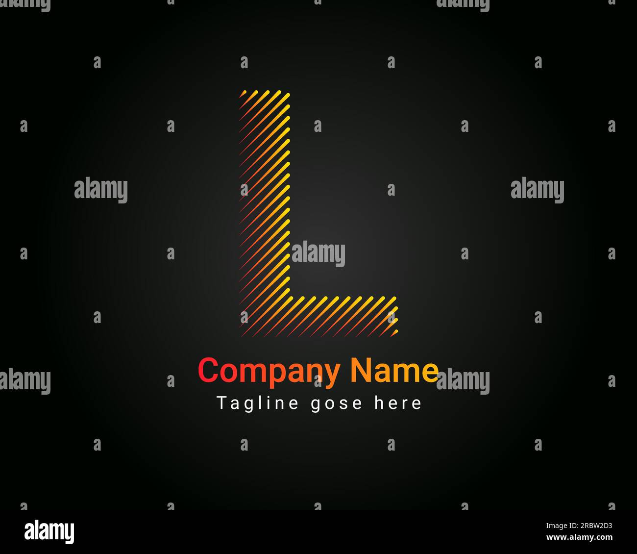 Initial letter l monogram hi-res stock photography and images - Alamy