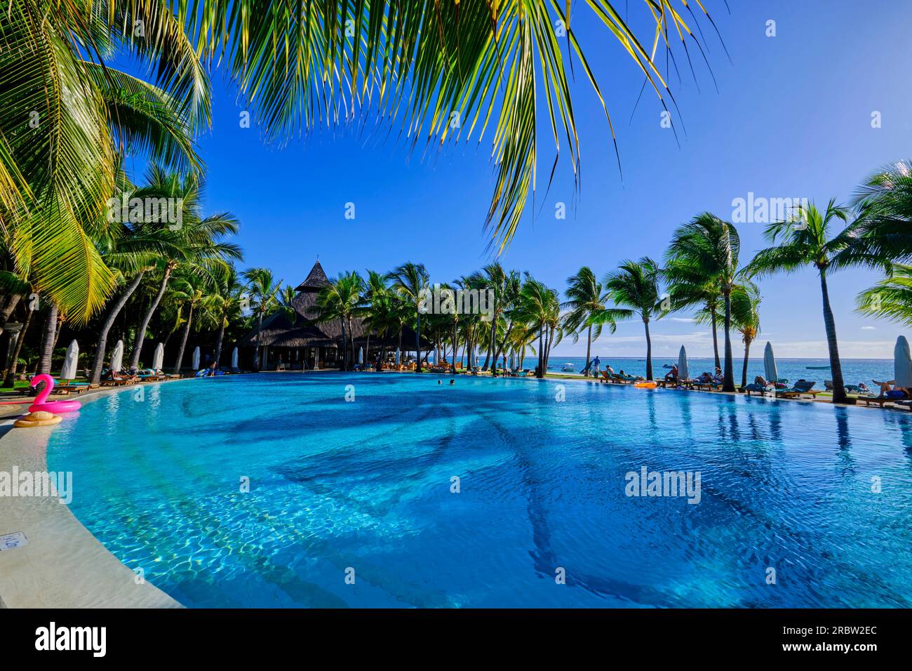 Mauritius, Black River district, Morne Brabant peninsula, Beachcomber ...