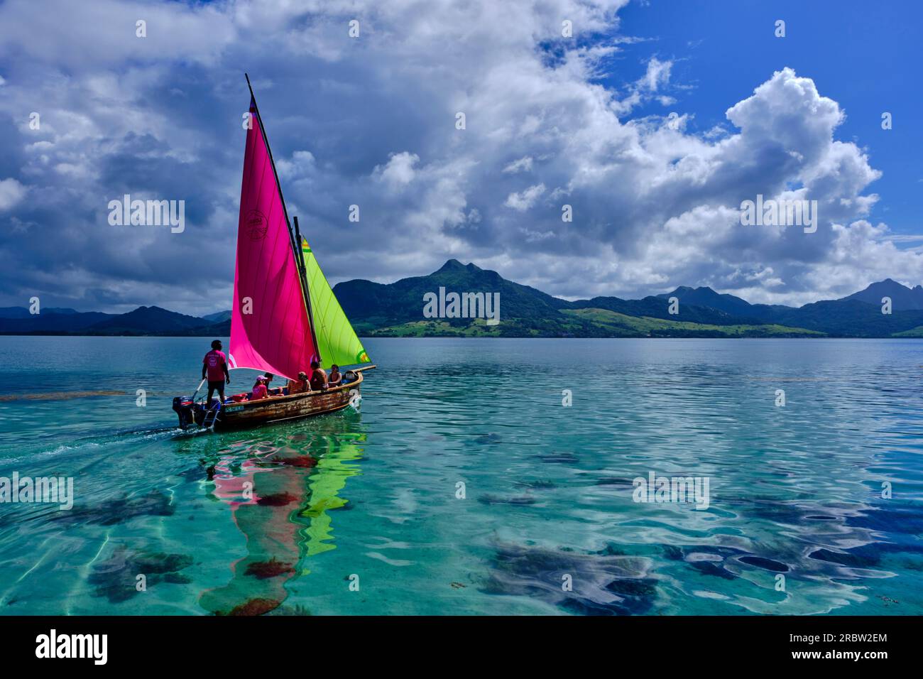 Mauritius, Grand Port district, Old Grand Port, Grand Port bay ...